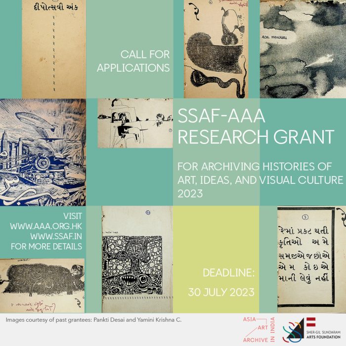 Sher-Gil Sundaram Arts Foundation | SSAF–AAA Research Grant for ...
